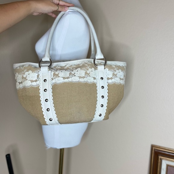 Kate Landry | Bags | Kate Landry Elegant Kate Landry Lace And Frills ...